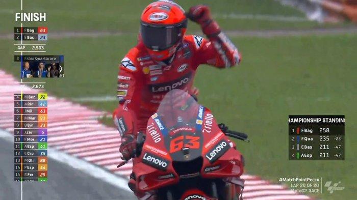 Jadwal Baru Balapan MotoGP Italia 2023 Siaran Langsung Trans 7, Sorotan Kontroversi Bagnaia ...