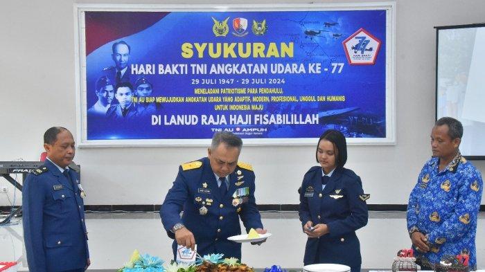 Hari Bhakti TNI AU ke 77, Berikut Rangkaian Kegiatan Lanud Raja Haji ...