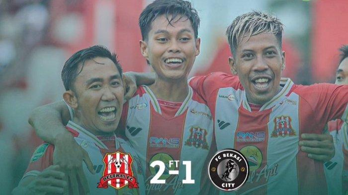 Hasil Liga 2, Deltras FC 2-1 Bekasi City, The Lobster Hanya Perlu 1 ...