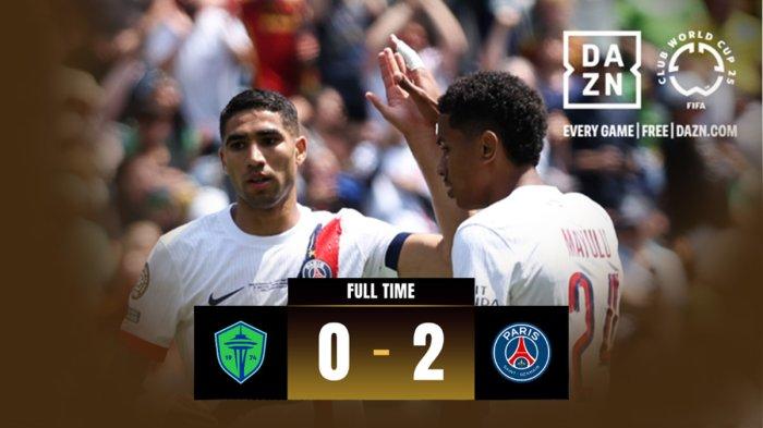 Hasil Piala Dunia Klub 2025, Kvaratskhelia dan Hakimi Cetak Gol, PSG Menang, Lolos ke 16 Besar ...