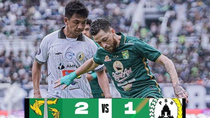 Hasil Persebaya vs PSS Sleman, Diwarnai Gol Cepat Iqbal dan Penalti Bruno Moreira, Persebaya ...