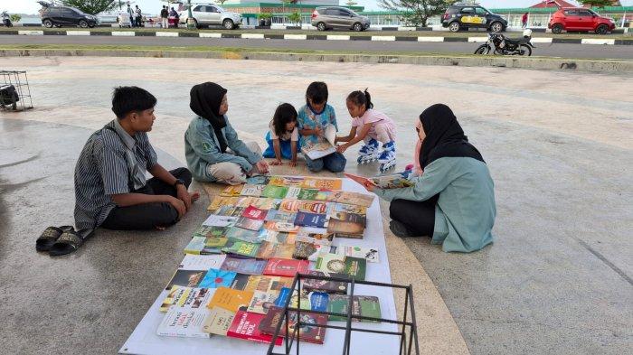HMI Gelar Lapak Buku di Taman Tugu Sirih Tanjungpinang: Untuk Membangun ...