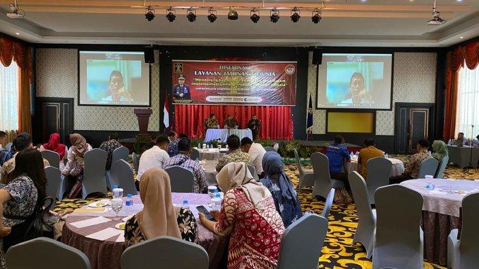 Kemenkumham Kepri Sosialisasikan Optimalisasi Layanan Fidusia Dengan Pemkab Karimun - Tribunbatam.id