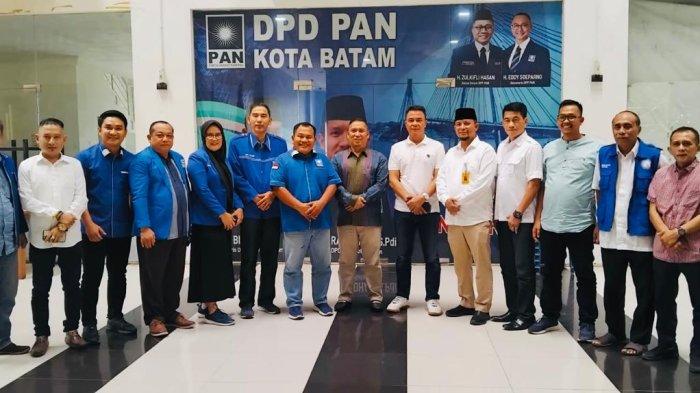 Halal Bihalal ke Kantor DPD PAN Batam, Nyanyang Haris Sebut 'Jalin ...