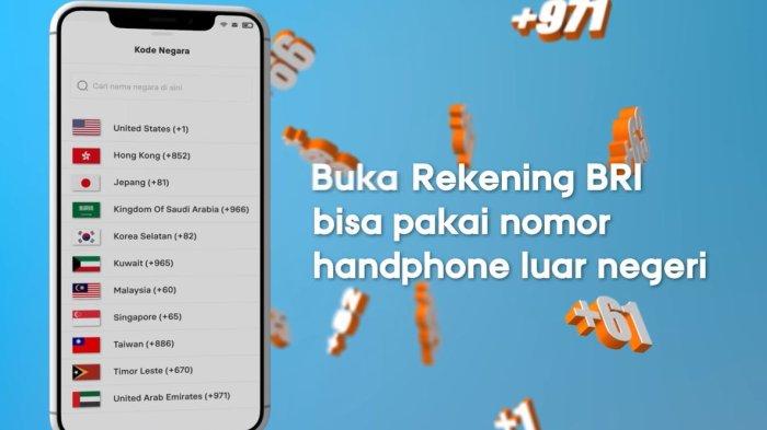 Cara Buka Rekening BRI via BRImo di Luar Negeri, Bisa Daftar Pakai ...