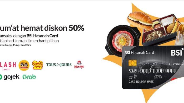 Cara Buka Kartu Kredit BSI Hasanah Card Via Online, Banjir Diskon Hingga Bulan Agustus 2025 ...