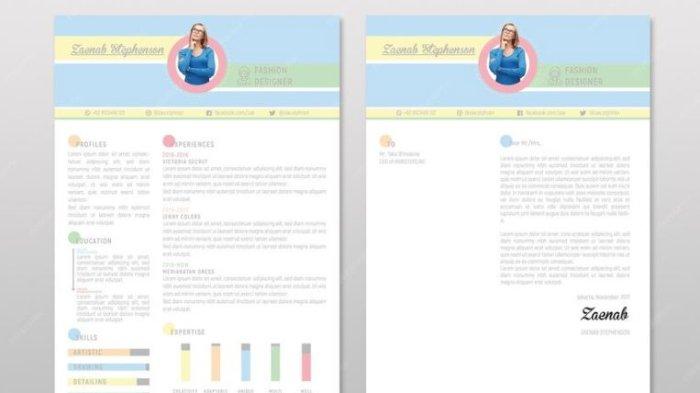 Cara Membuat CV Menarik Via HP dan Laptop Bagi Pelamar Kerja Agar Cepat Diterima - Tribunbatam.id
