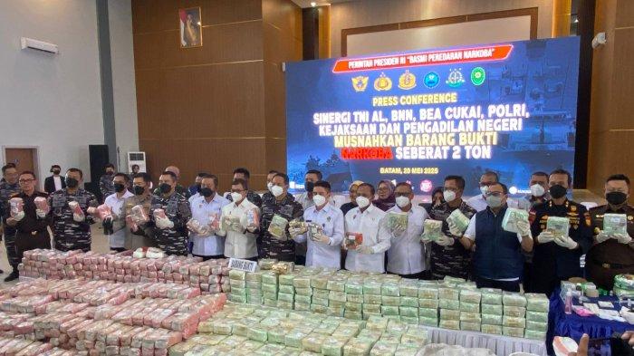 Kata Bea Cukai Batam Soal Tim Gabungan Gagalkan Penyelundupan Narkoba Skala Besar di Kepri ...