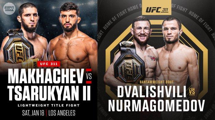 Jadwal UFC 311, Ujian Berat Dua Petarung Dagestan Islam Makhachev dan ...