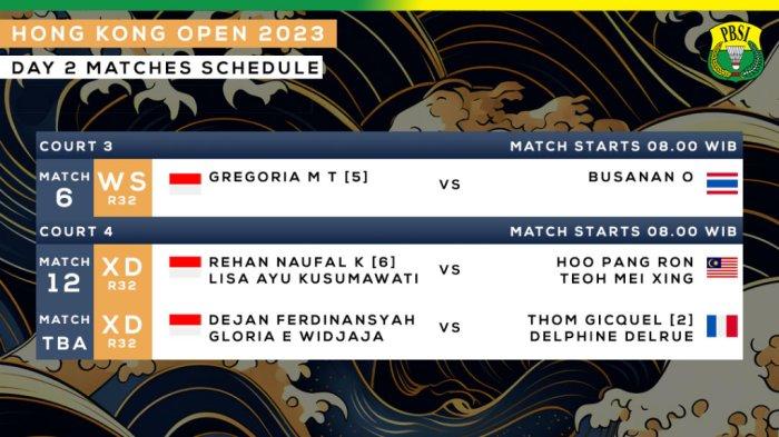 Live Streaming Hong Kong Open 2023, Jojo vs Ng Ka Long Angus, Putri KW vs Nozomi Okuhara ...