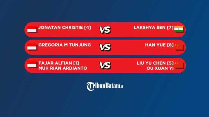 Jadwal Indonesia Masters 2023 Hari Ini: Jojo vs Lakshya Sen, Fajar/Rian vs Liu Yu Chen/Ou Xuan ...