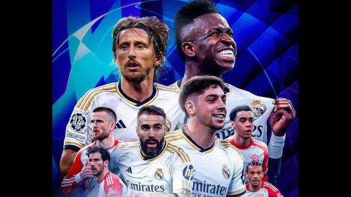 Jadwal Laga Real Madrid vs Bayern Munchen, Kick Off 02.00 WIB di SCTV - Tribunbatam.id