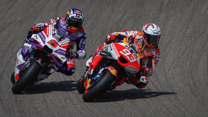Jadwal MotoGP Inggris 2023, Saran Johann Zarco Buat Marc Marquez: Lebih Tenang dan Terkendali ...