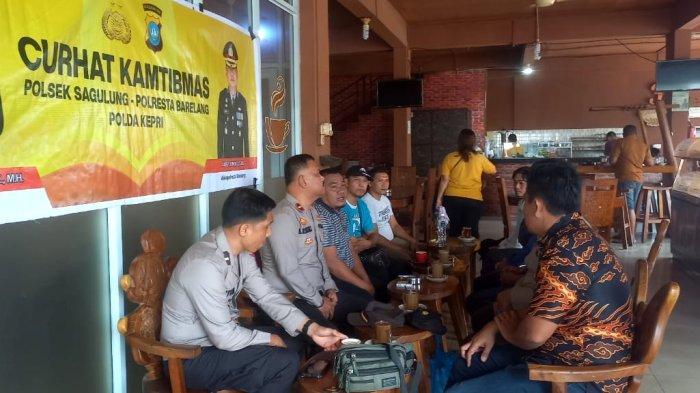 Jumat Curhat Polsek Sagulung Batam Ungkap Aksi Eksibisionis Sampai Pencurian - Tribunbatam.id