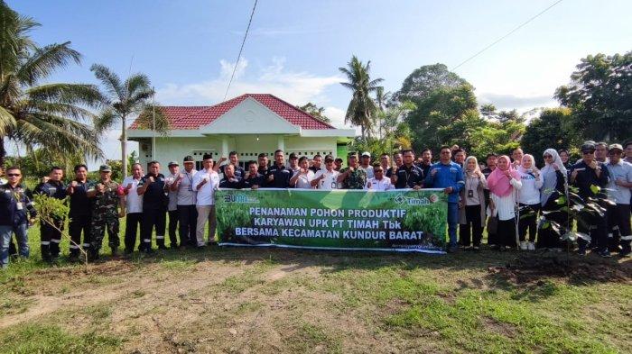 PT Timah Tbk Tanam 180 Pohon Tanaman Produktif di Kecamatan Kundur ...