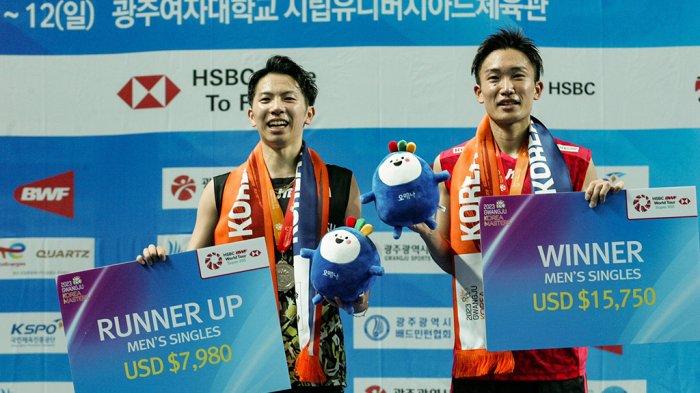 Hasil Final Korea Masters 2023, Kento Momota Juara Tunggal Putra, Korea ...