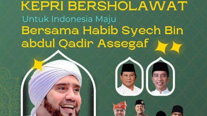 Kepri Bersholawat Bersama Habib Syech Bin Abdul Qadir Assegaf di Masjid Sultan Mahmud Riayat ...