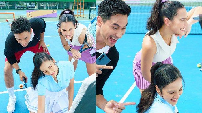 Anya Geraldine Pamer BTS Pemotretan Bareng Pevita Pearce dan Darius Sinathrya - Tribunbatam.id