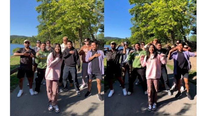 Raffi Ahmad Joget Fortune Cookie Bareng Zee JKT48 dan Erigo Boys Squad ...