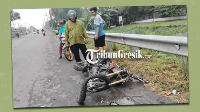 Kecelakaan Maut di Gresik, Truk Nyalip Tabrak Sepeda Motor, 2 Orang Tewas - Tribunbatam.id