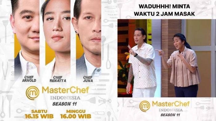 Link Nonton MasterChef Indonesia 11, Kontestan Minta Waktu Masak 2 Jam ...
