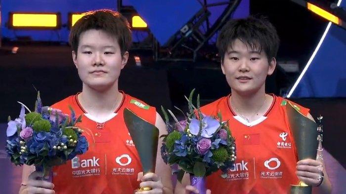 Hasil Final China Masters 2024, Liu Sheng Shu/Tan Ning Juara Ganda Putri - Tribunbatam.id