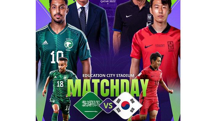 Live Streaming Arab Saudi vs Korea Selatan Piala Asia 2023 Kick Off 23.00 WIB - Tribunbatam.id