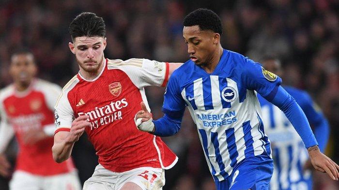 Link Live Streaming Brighton vs Arsenal: Kick Off 22.30 WIB Malam Ini - Tribunbatam.id