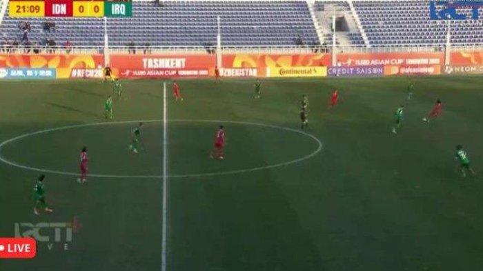 SEDANG Berlangsung Live Streaming Timnas Indonesia vs Irak, Kick Off 21.30 WIB - Tribunbatam.id