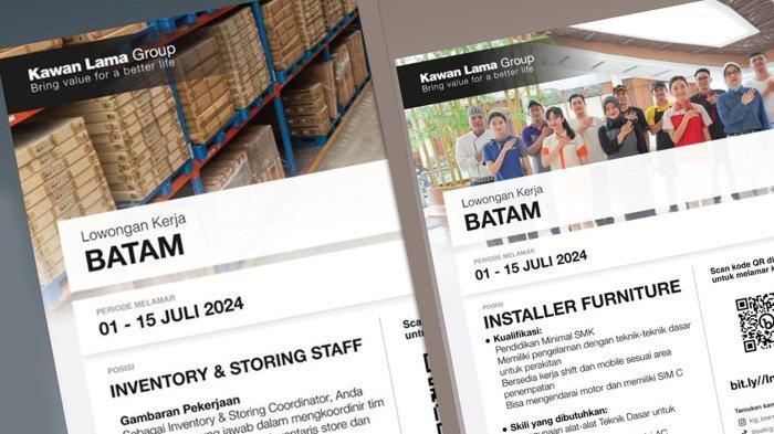 Lowongan Kerja Batam - Kawan Lama Group Buka Loker Inventory & Storing ...