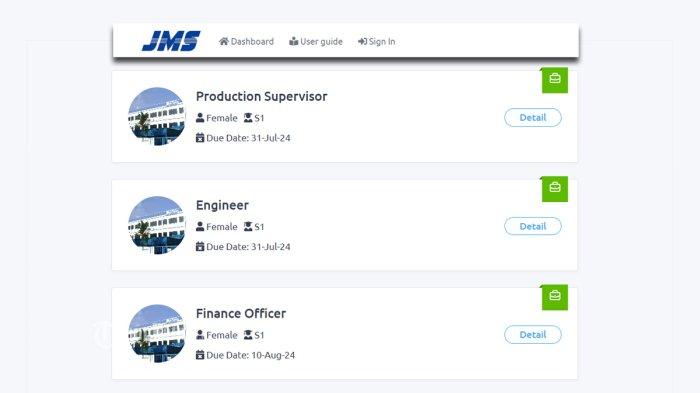 Lowongan Kerja Batam - PT JMS Buka Loker Baru Khusus Wanita, Deadline ...