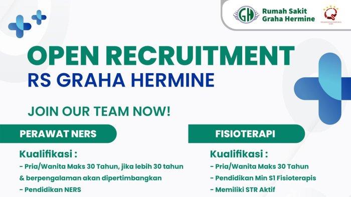 Lowongan Kerja Batam - RS Graha Hermine Butuh Perawat Ners ...
