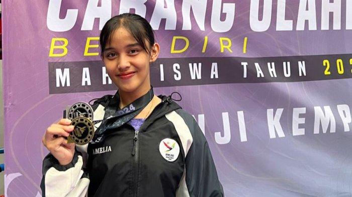 Mahasiswi Unrika Batam Menyala di Level Nasional, Amelia Borong Medali ...