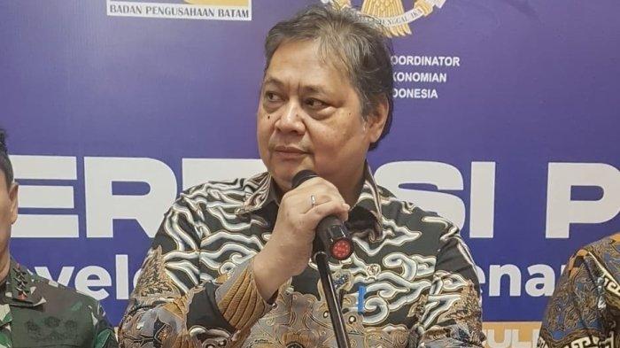 Menko Perekonomian Airlangga Hartarto di Batam Bahas PSN Termasuk Rempang Eco City - Tribunbatam.id