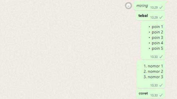 Cara Format Huruf Miring dan Tebal hingga Buat Daftar Berpoin di ...