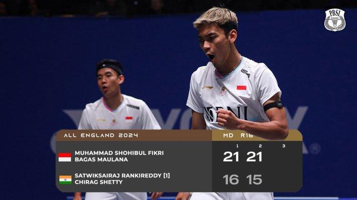 Hasil All England 2024, Fajar/Rian, Fikri/Bagas, Jojo, Ginting Menang, Chico Kalah - Tribunbatam.id