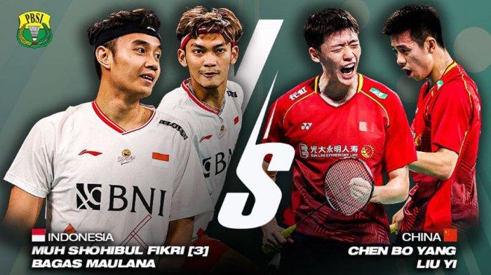 Link Live Streaming Final Orleans Masters 2023: Fikri/Bagas vs Chen Bo Yang/Liu Yi - Tribunbatam.id