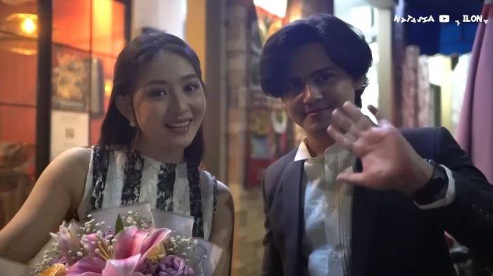 Natasha Wilona Dapat Bunga dari Aliando saat Nikmati Makan Malam Romantis - Tribunbatam.id