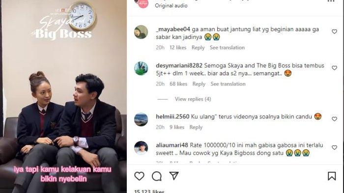 Natasha Wilona Salah Tingkah saat Rayn Wijaya Senyum dan Menatapnya - Tribunbatam.id