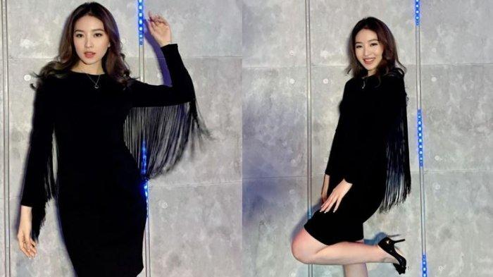 Natasha Wilona Menawan Pakai Dress Hitam saat Hadiri Acara Verrell Bramasta - Tribunbatam.id