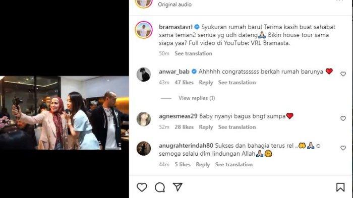 Natasha Wilona Langsung Dihampiri Venna Melinda saat Syukuran Baru Rumah Verrell - Tribunbatam.id