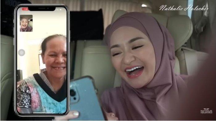 Nathalie Holscher Terharu Melihat Perjuangan Ibu Eny yang Sempat Menderita ODGJ - Tribunbatam.id