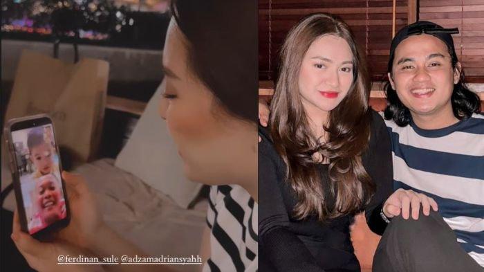 Nathalie Holscher Video Call Sule dan Adzam saat di Bali dengan Ilham Yogi - Tribunbatam.id