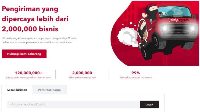 Cara Cek Resi Ninja Xpress Secara Online, Lacak Paketmu Pakai Nomor Resi - Tribunbatam.id