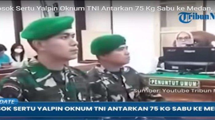 Oknum TNI Terlibat Narkoba Coba Lolos dari Hukuman Mati, Siapkan Pembelaan - Tribunbatam.id