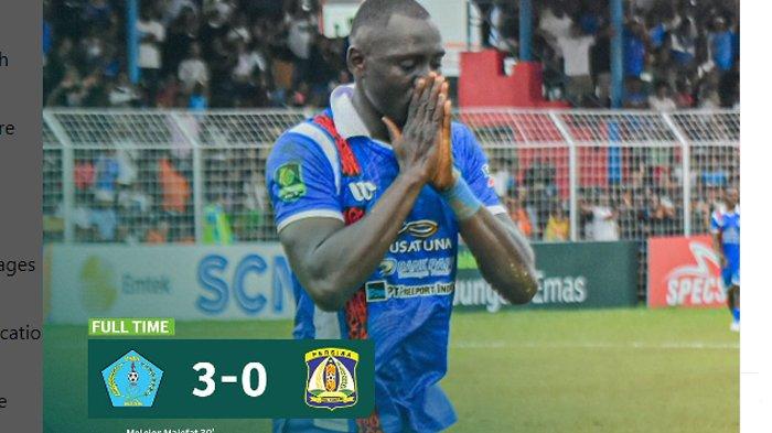 Hasil Liga 2 Psbs Biak Vs Persiba Balikpapan Tim Badai Pasifik Menang 3 0 Tribunbatamid