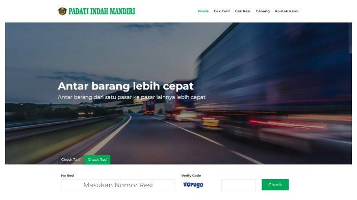 Cara Cek Resi Padati Indah Express Secara Online, Lacak Paketmu Pakai ...