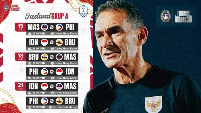 Jadwal Timnas U23 Indonesia di ASEAN Cup U23 2025, Gerald Vanenburg ...
