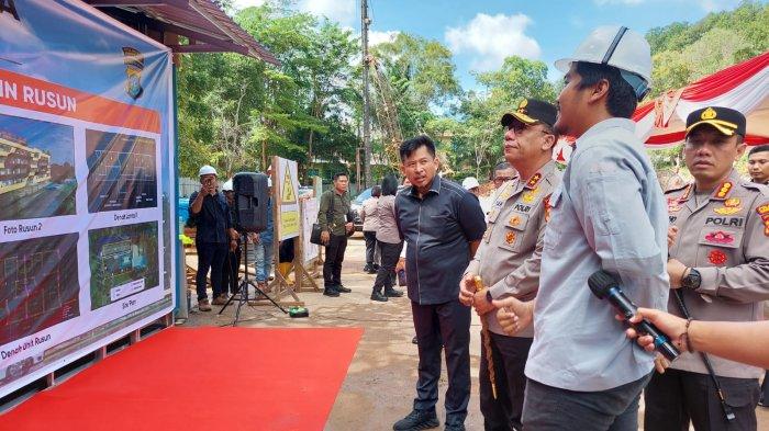 Pembangunan Rusun Polresta Barelang Batam Total Rp 17 Miliar Dimulai - Tribunbatam.id