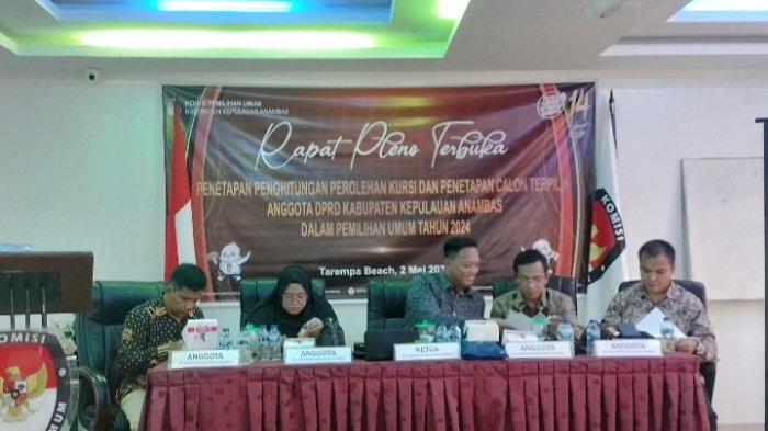 Daftar 20 Anggota DPRD Anambas Kepri Terpilih Periode 2024 - 2029 Hasil Pemilu 2024 - Tribunbatam.id